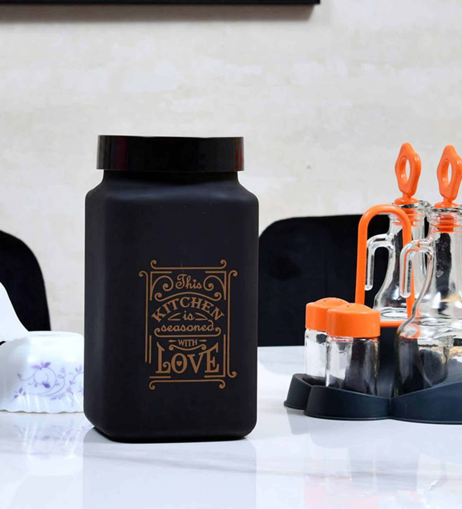 Buy Jar 2 Ltrs Glass & ABS Jar Container by @home at 37% OFF by @home ...