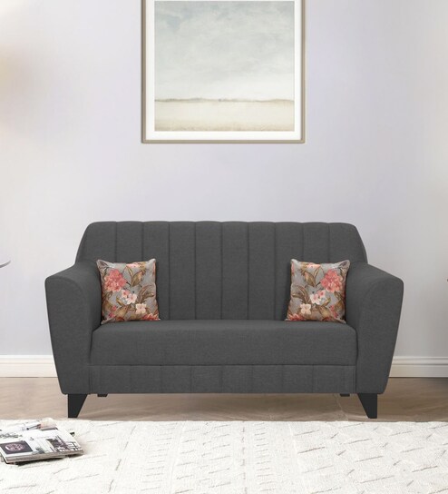Buy Java Fabric 2 Seater Sofa In Imperial Green Colour at 29% OFF by ...