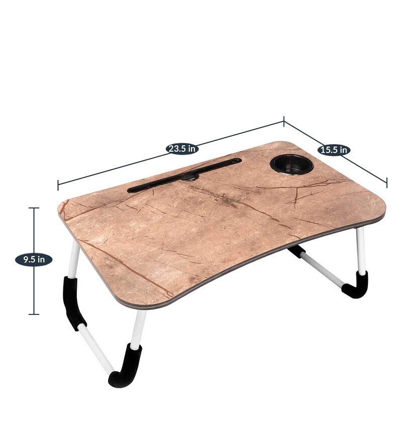 Buy Jackson Portable Laptop Table in Rust Colour by Rose Furniture ...
