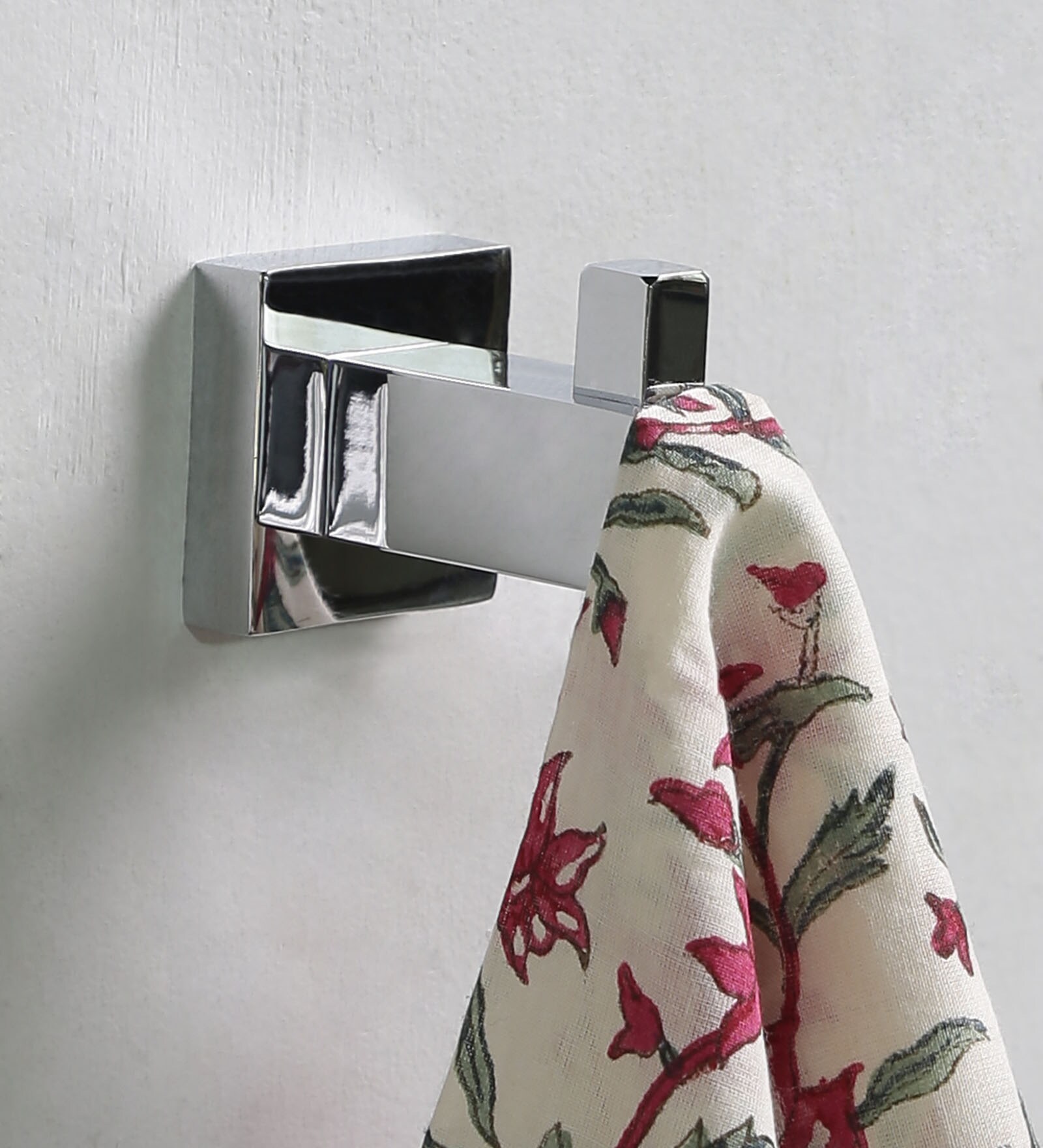 Buy Brass Silver Single Hook (Length: 4.1 Inches) by JJ Sanitaryware ...