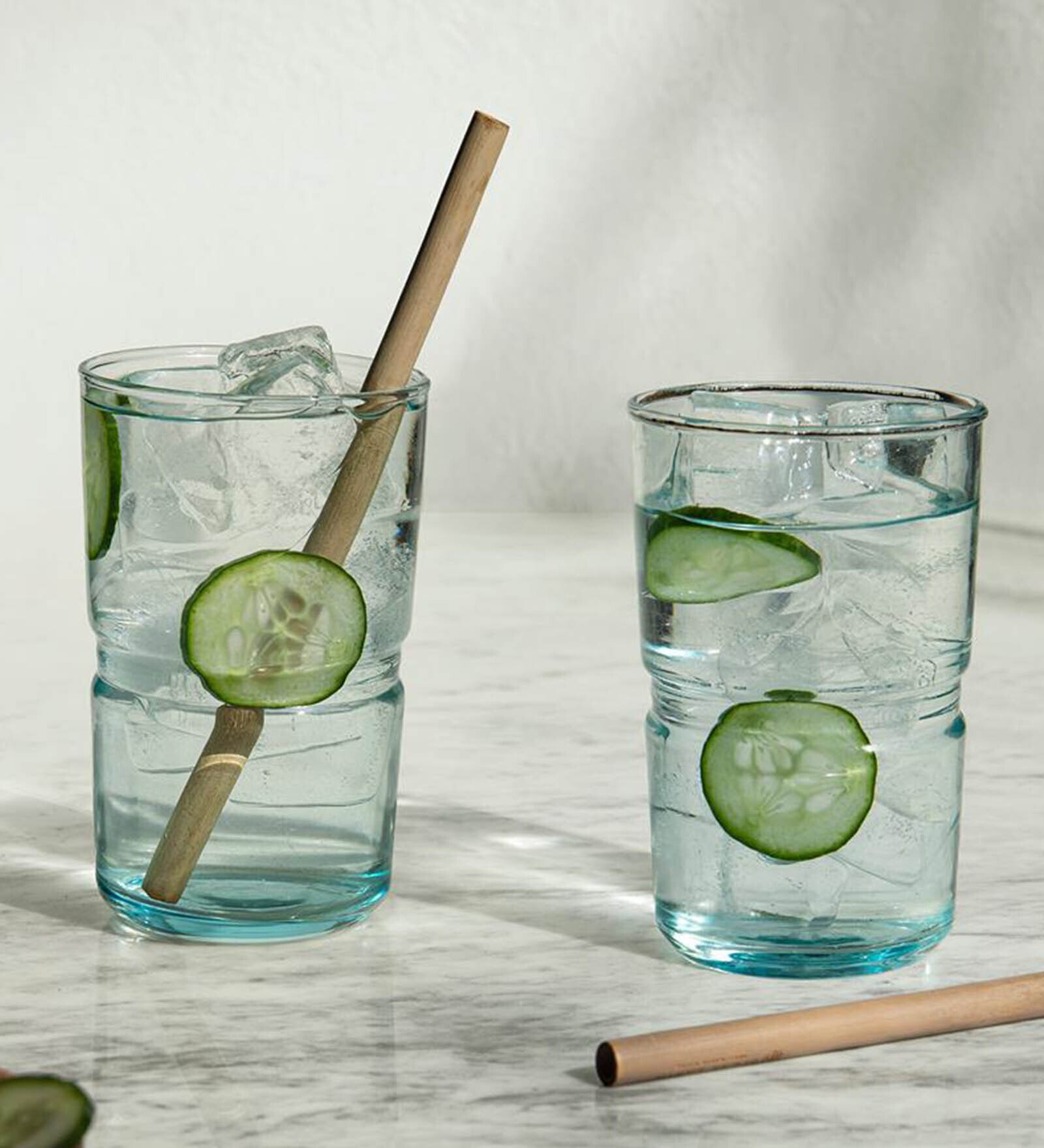 Buy Jove 500ml (Set of 2) Everyday Glass at 100% OFF by Ellementry | Pepperfry