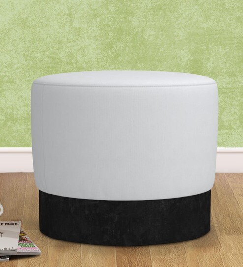 Leatherette Pouffes Online @Upto 70% OFF | Pepperfry