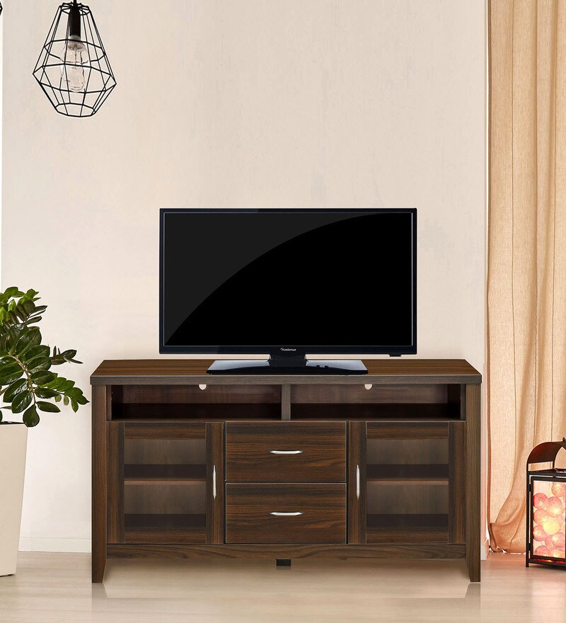 Buy Jonas TV Console for TVs in Classic Walnut Finish for TVs up to 50 ...