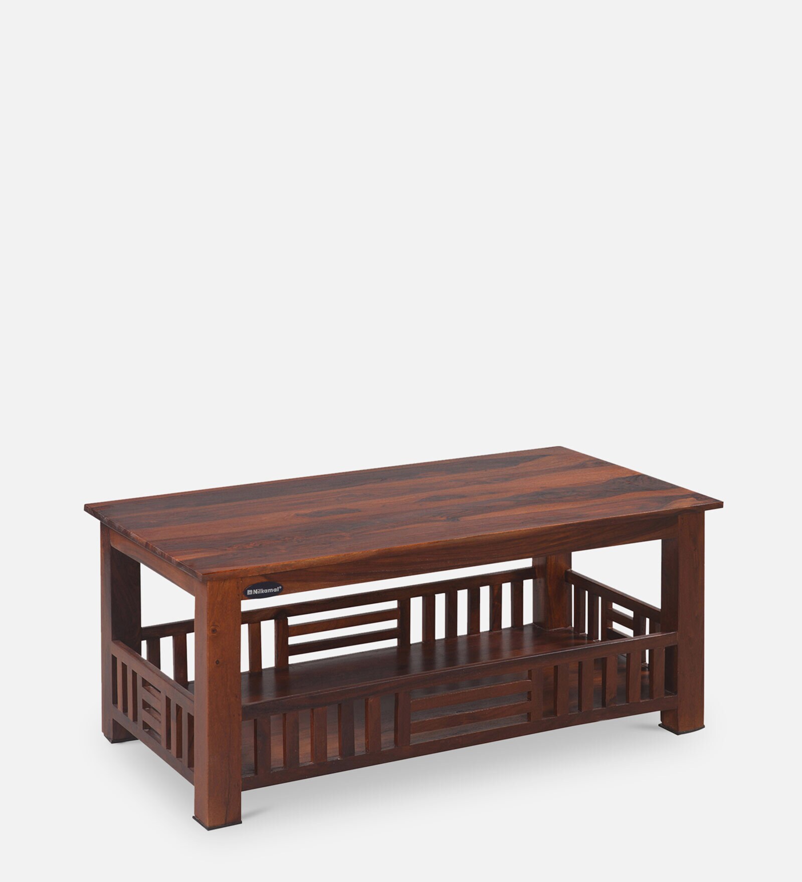Buy Jully Solid Sheesham Wood Center Table In Maple Finish at 66% OFF ...