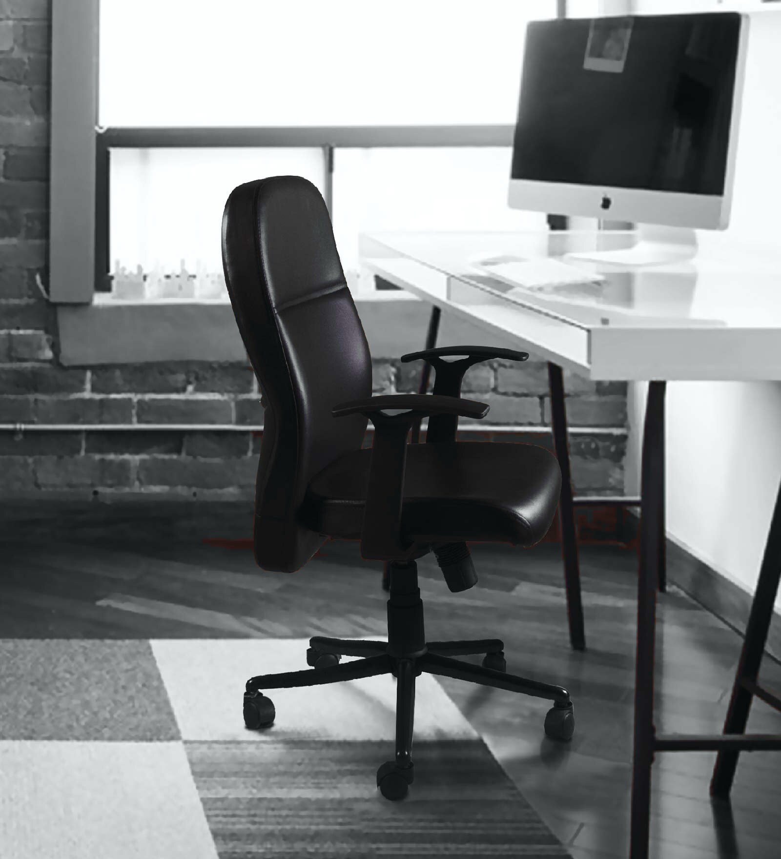 Buy Jupiter Ergonomic Chair in Black Colour by Stag Online - Ergonomic ...