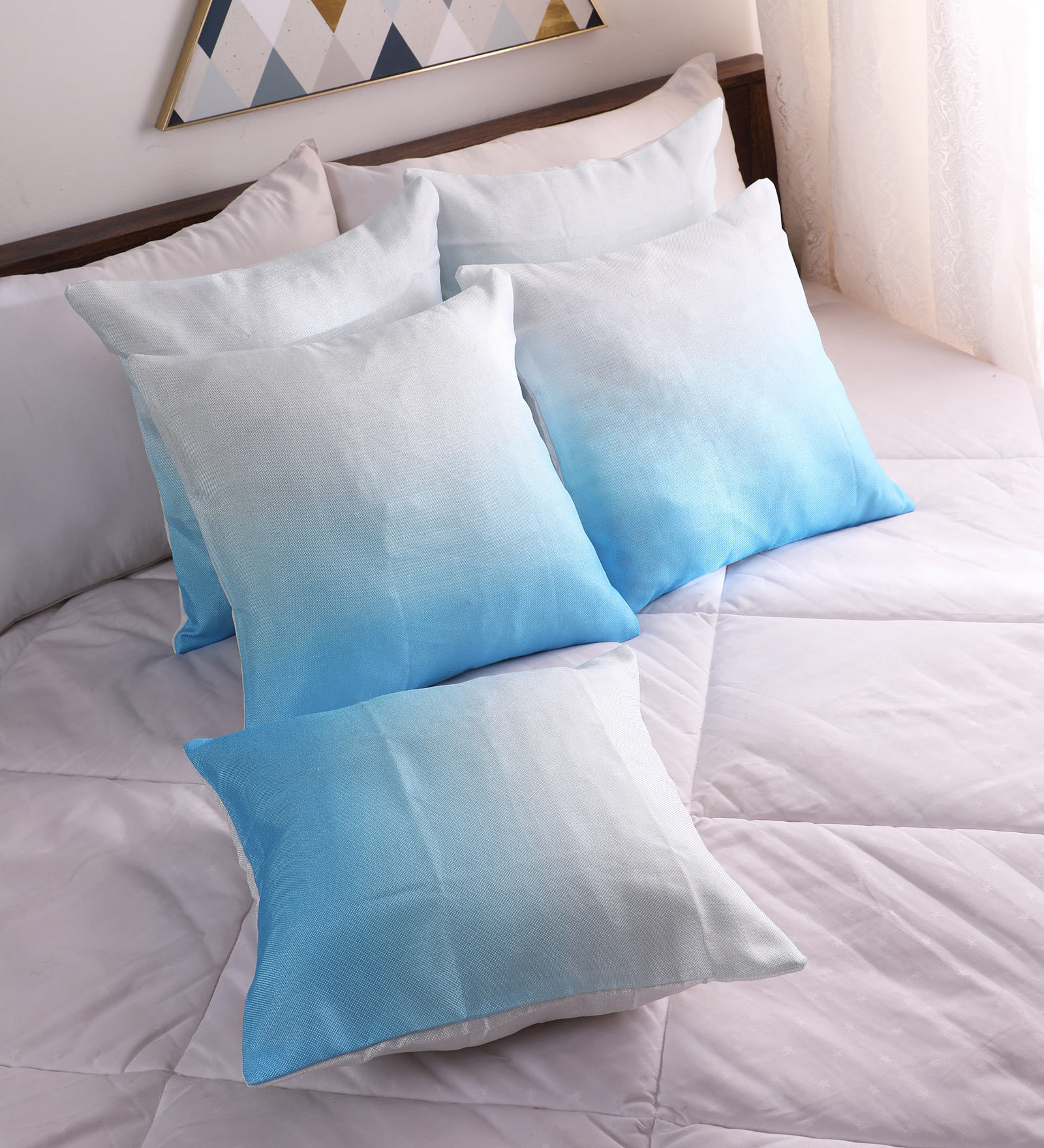 Buy Jute Plain Solid 12x12 Inch Cushion Covers (Set Of 5) at 12% OFF by ...