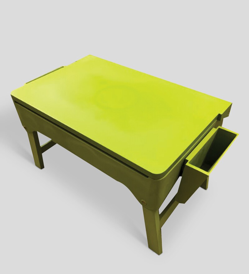 Buy Junior Activity Table with storage in Green Colour by Kidoz Online ...