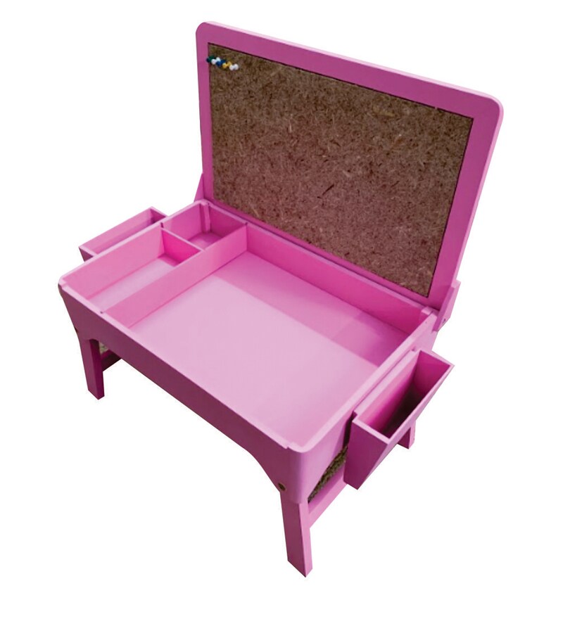 Buy Junior Activity Table with storage in Pink Colour by Kidoz Online ...
