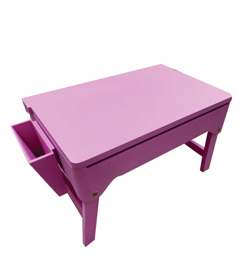 Buy Junior Activity Table with storage in Pink Colour by Kidoz Online ...