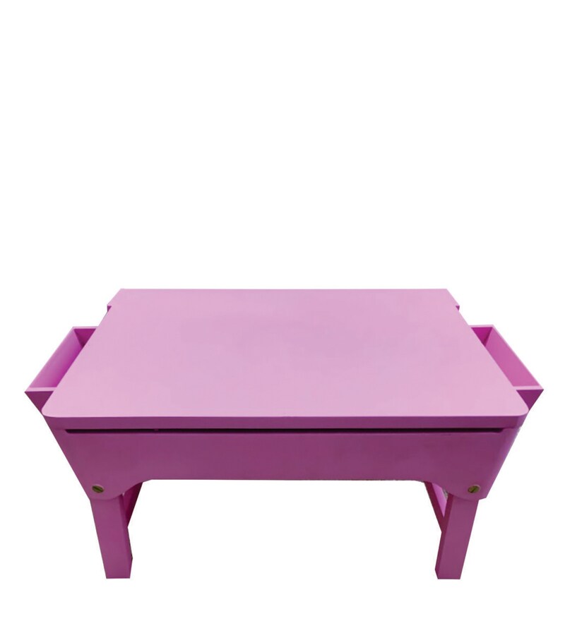 Buy Junior Activity Table with storage in Pink Colour by Kidoz Online ...