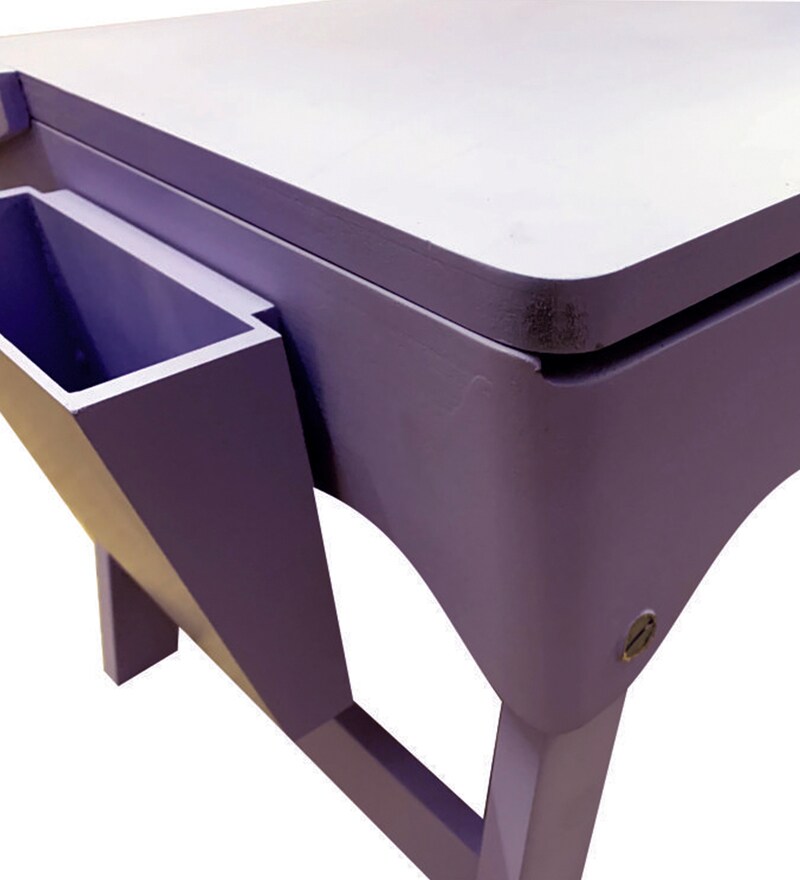 Buy Junior Activity Table with storage in Purple Colour by Kidoz Online ...
