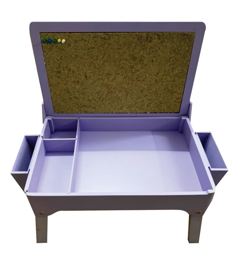 Buy Junior Activity Table with storage in Purple Colour by Kidoz Online ...