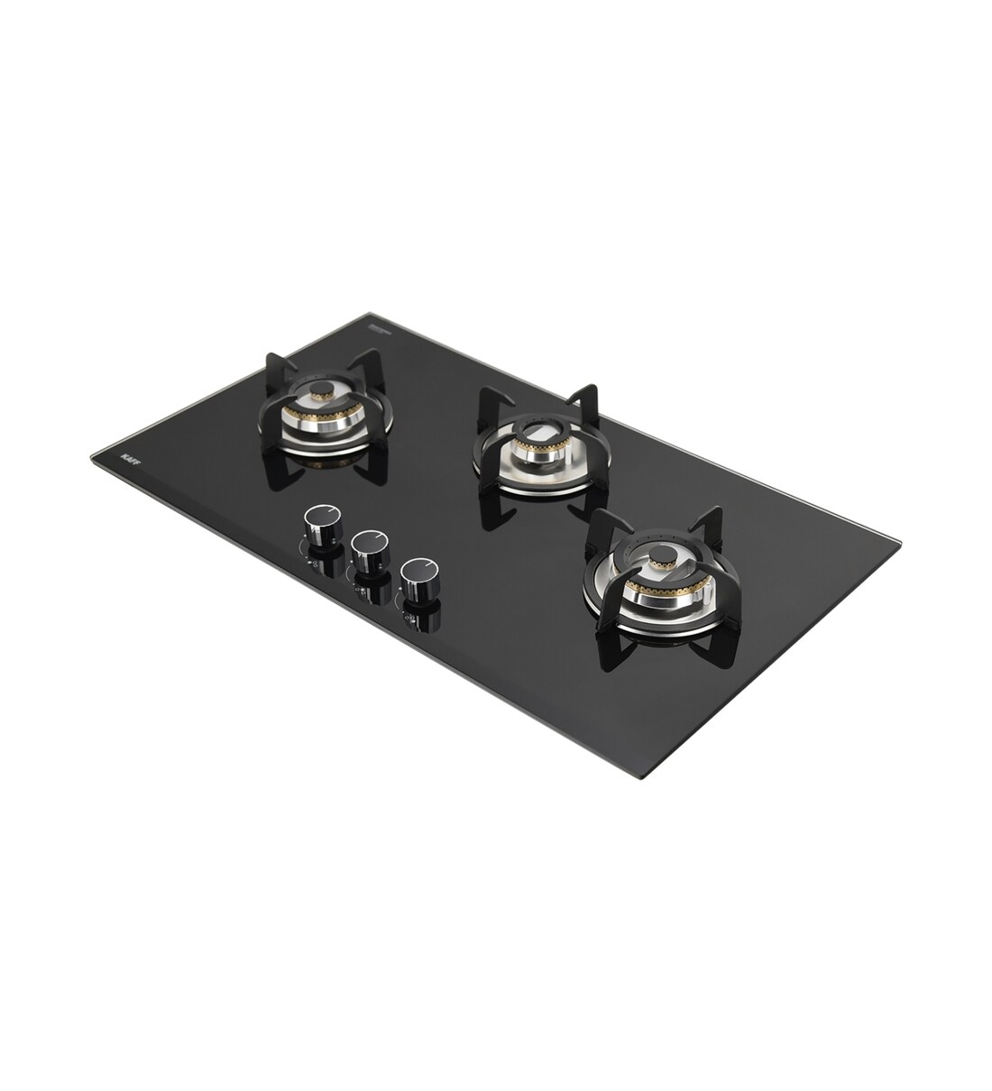 Buy Kaff 3 Burners Glass Gas Hob Vrh783 (Isi Mark) at 13% OFF by Kaff ...