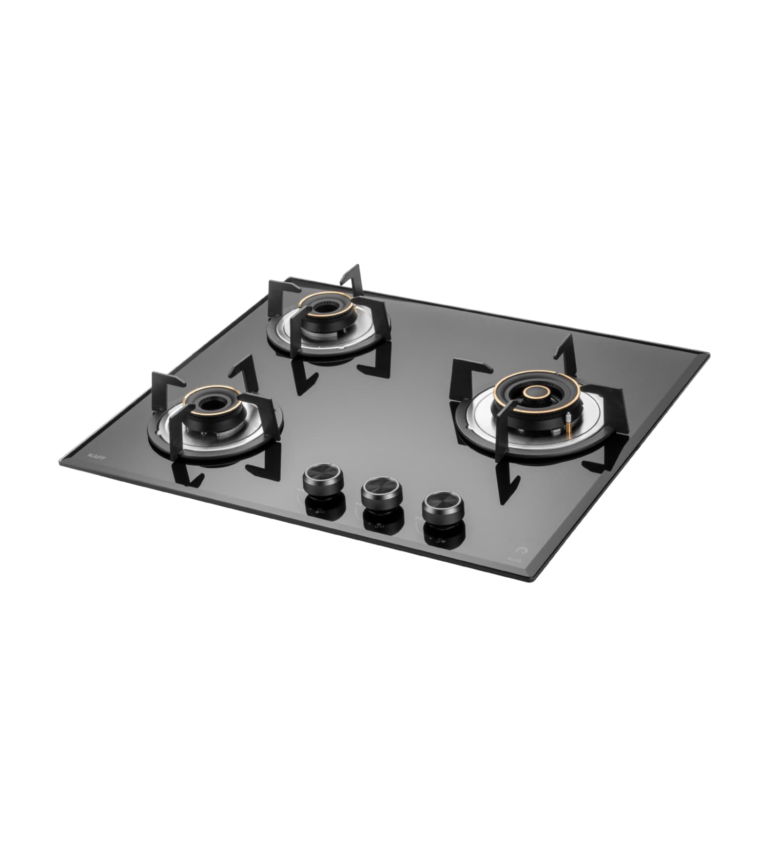 Buy Kaff 3 Burners Glass Gas Hob Aln603 (Isi Mark) at 23% OFF by Kaff ...