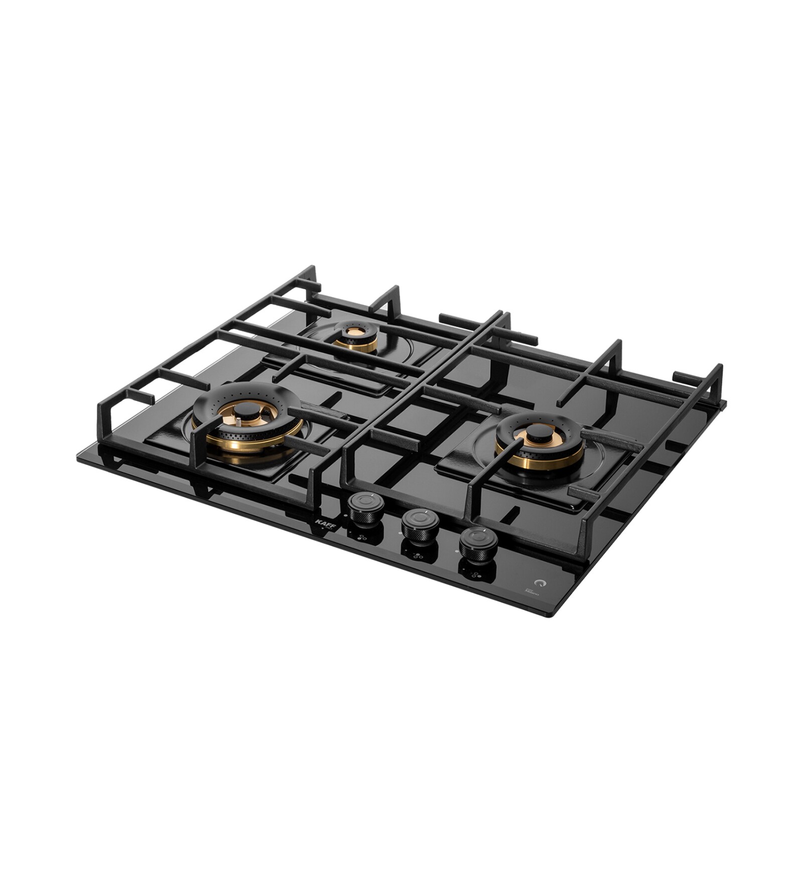 Buy Kaff 3 Burners Glass Gas Hob Mfbx603 (Isi Mark) at 25% OFF by Kaff ...