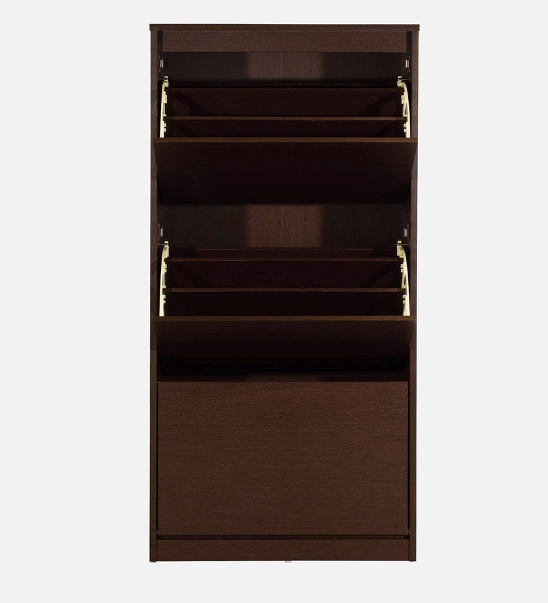 Buy Kazuo Tilt Out Shoe Rack in Columbia Walnut Finish By Mintwud ...