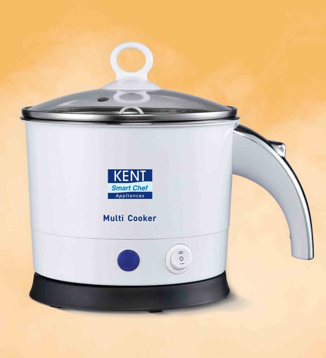 Buy KENT Stainless Steel Cool Touch Outer Body Multi Cooker (White) at ...