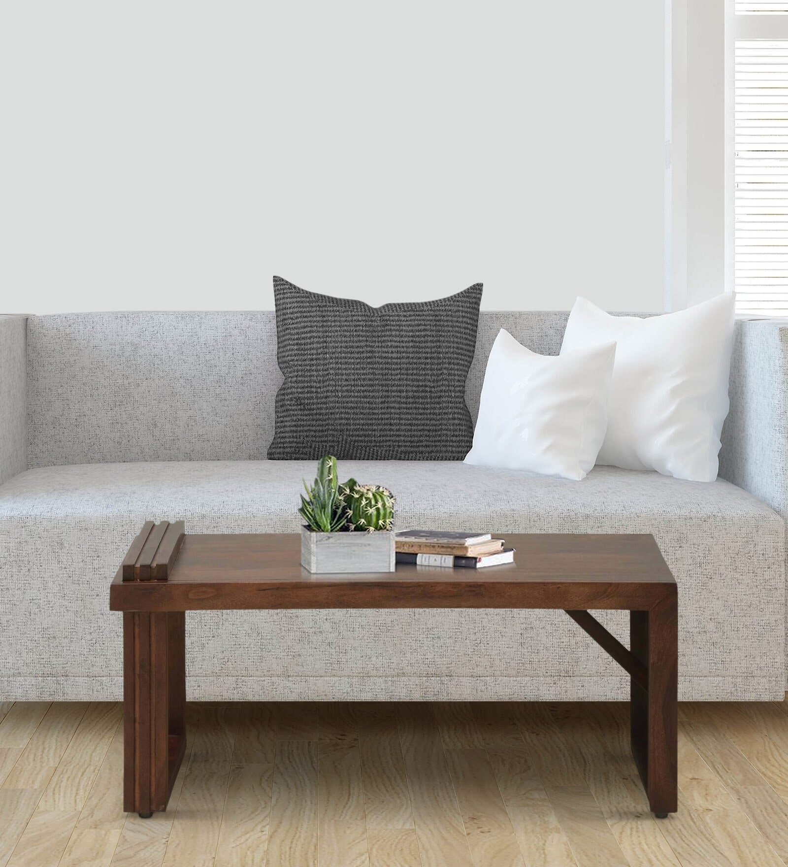 Buy Kelty Sheesham Wood Coffee Table In Scratch Resistant Provincial ...