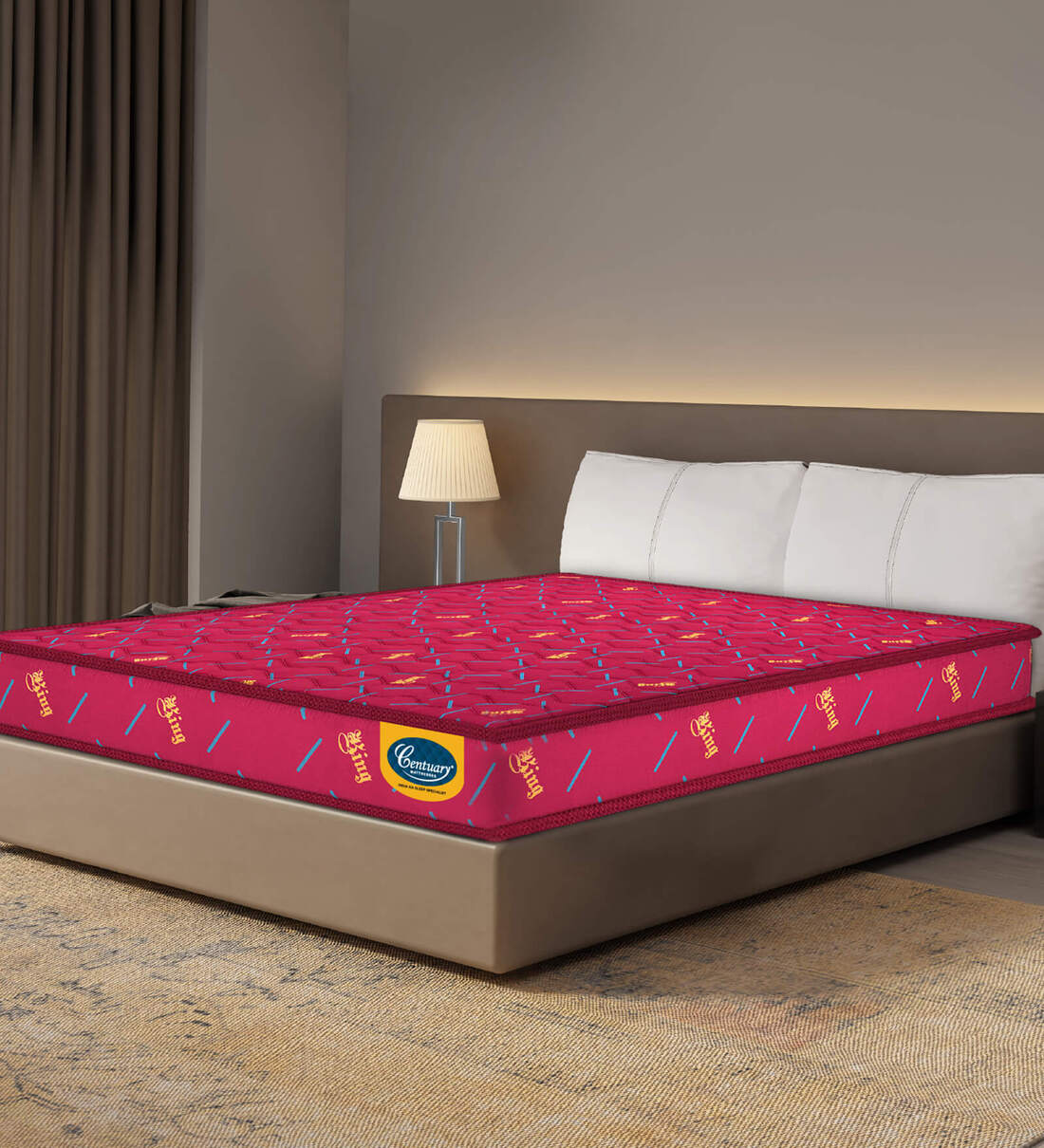 Buy King Coir Reversible Orthopedic 5 Inch Rubberised Coir Mattress In ...