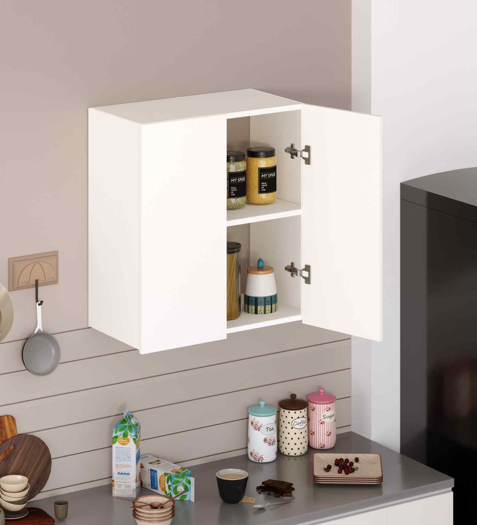 Buy Kichen Cabinet White at 44% OFF by bluewud | Pepperfry