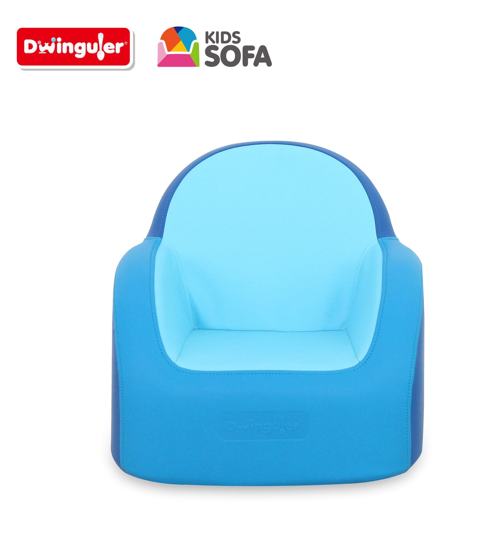 Buy Kids Sofa in Marine Blue Colour by Dwinguler Online - Kids Sofas - Kids Sofas - Furniture ...
