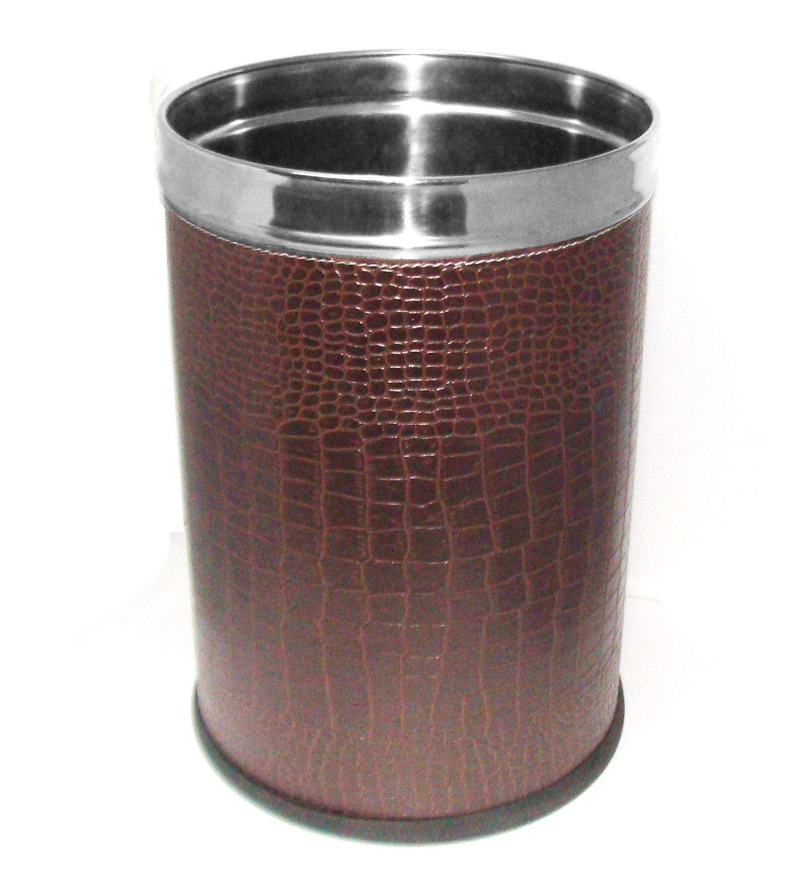Buy Brown 7 Litres Open Dustbin at 40% OFF by King International ...