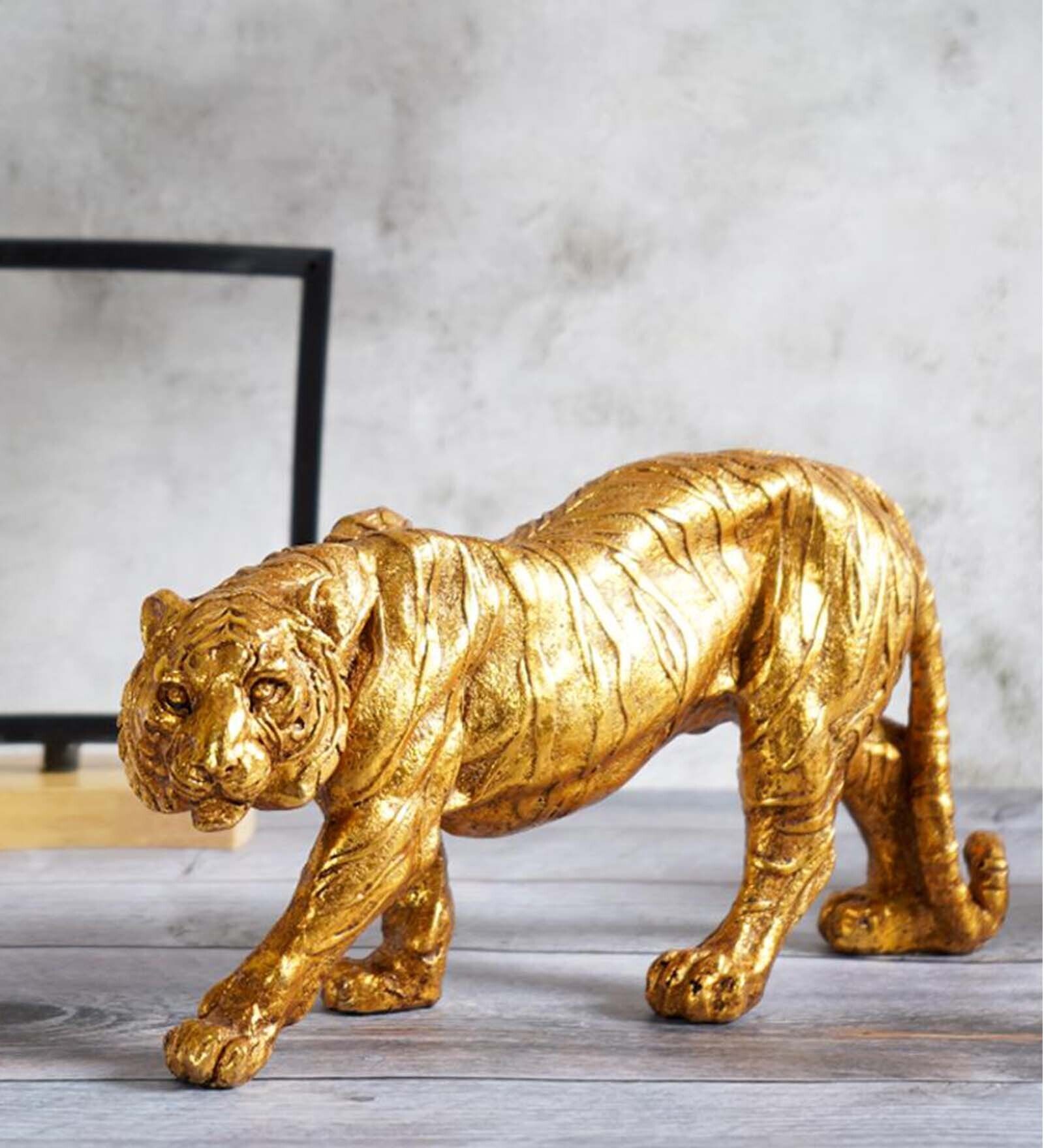 Buy King of Beasts- Tiger Resin Animal Figurine by The Artment at 22% ...