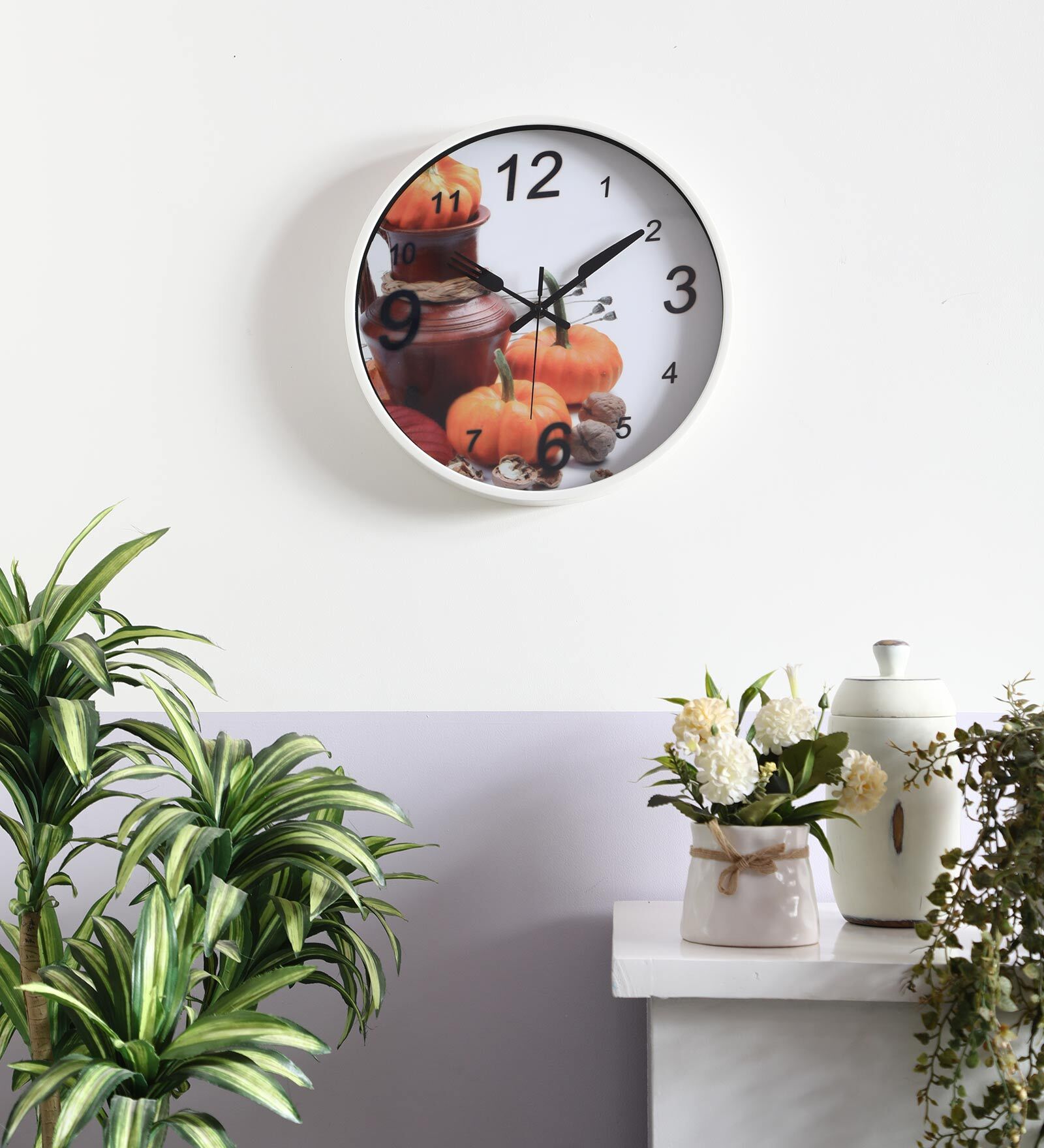 Buy Kitchen Plastic Analog Wall Clock at 32% OFF by am2pm | Pepperfry