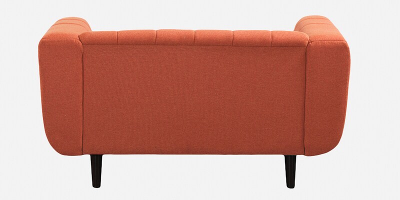 Buy Kiki Fabric 2 Seater Sofa in Lava Orange Colour by Sleepyhead ...