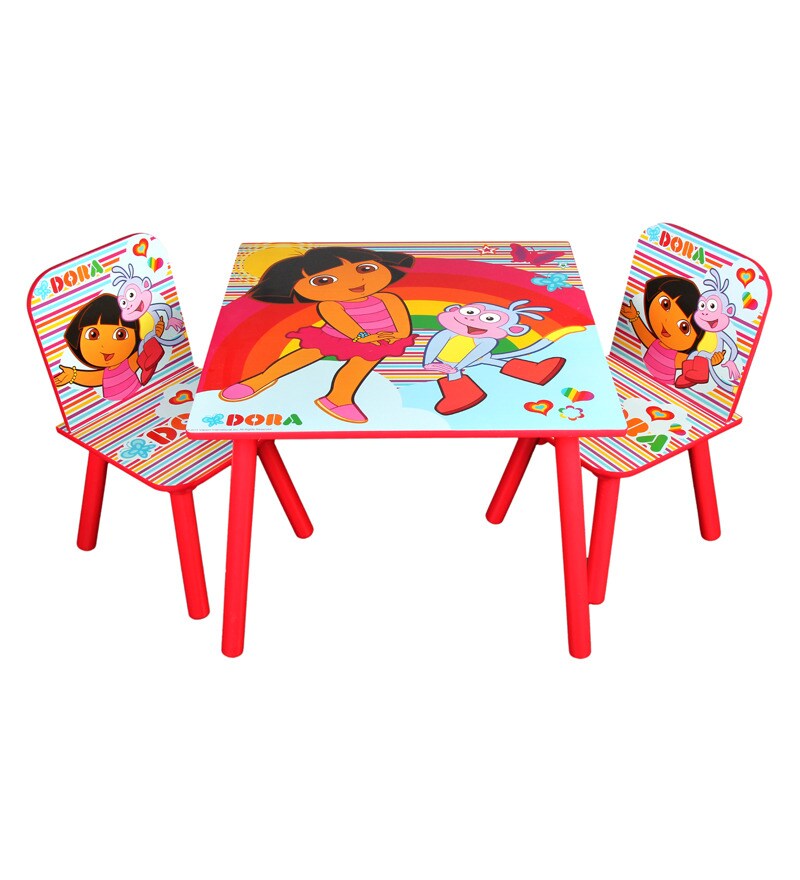 Buy KinderHomes Dora table and Chair Online - Kids Study Tables - Kids ...