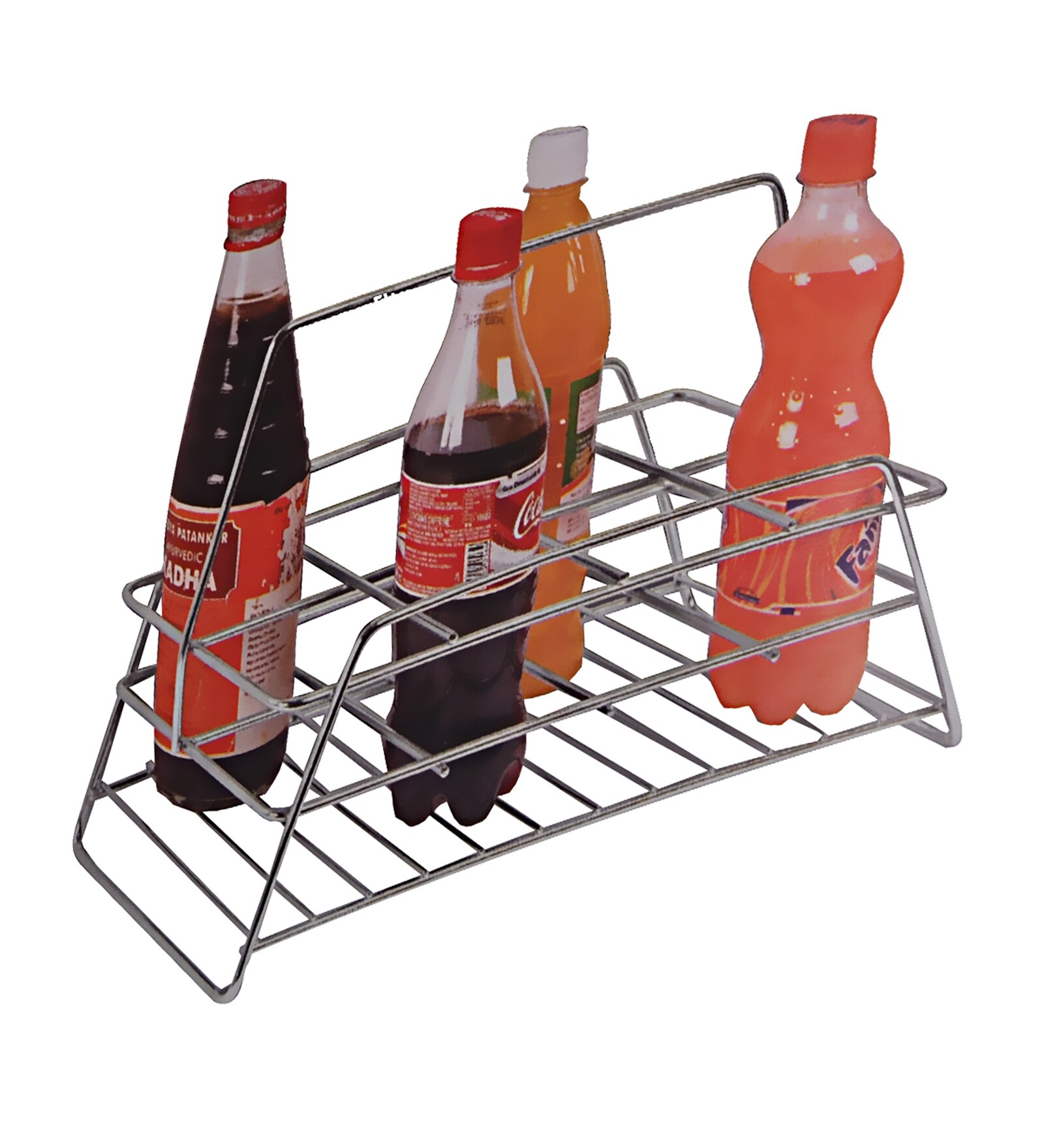 Buy Klaxon Stainless Steel Bottle Rack & Wire Shelf For Kitchen Online ...