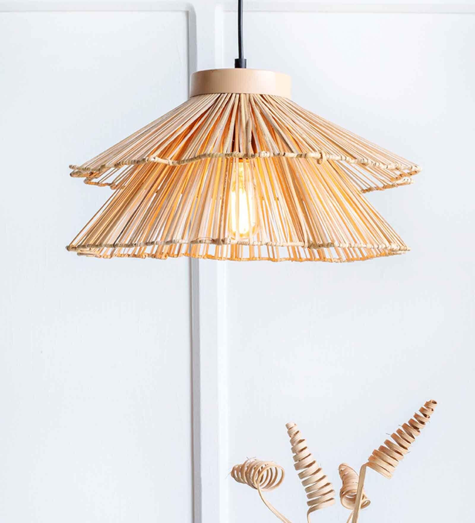Buy Klimt- Small Handcrafted Cane Hanging Lamp at 100% OFF by Orange ...