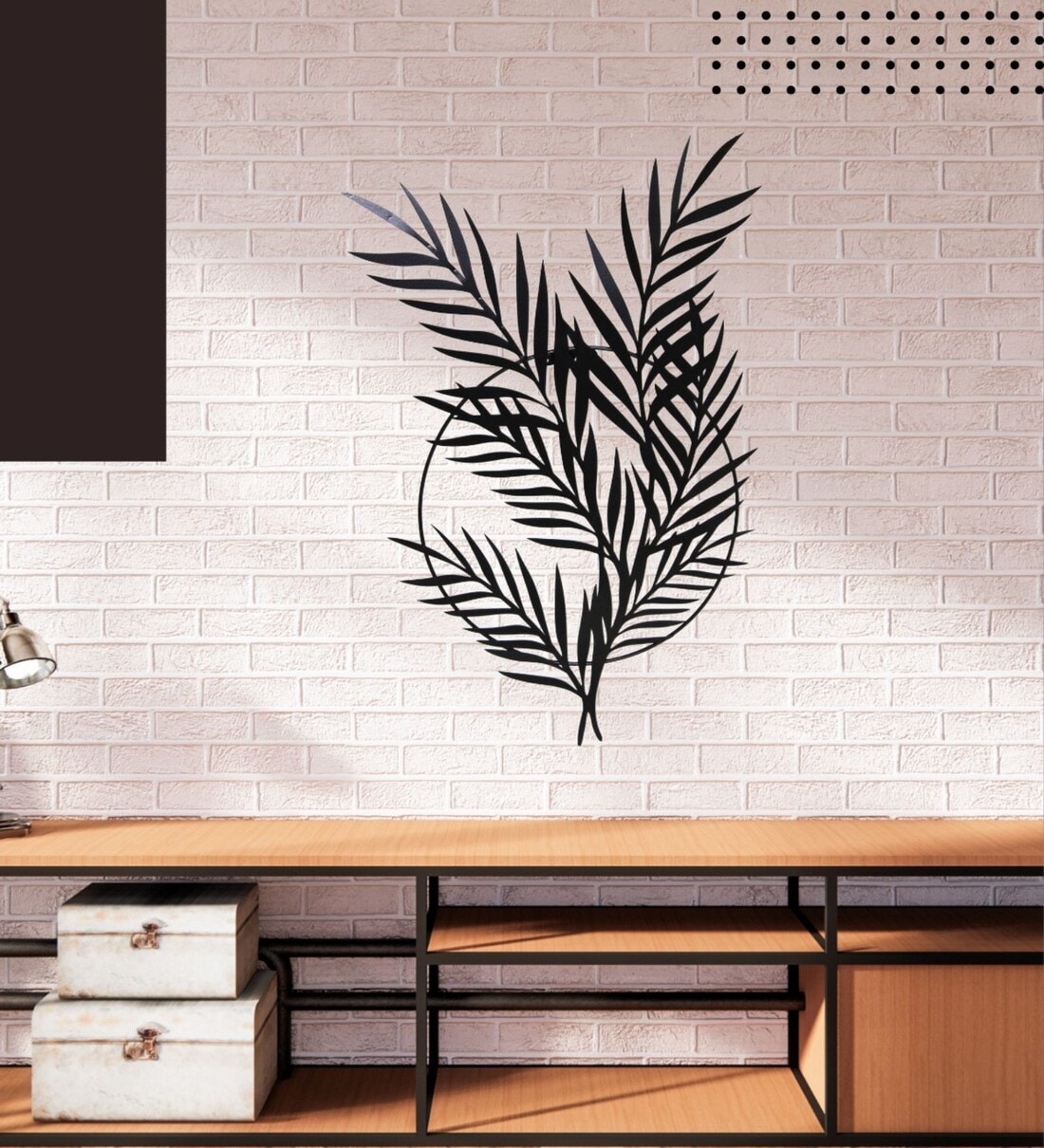 Buy Koa Metal Wall Art in Black Colour By Elysian Dekor at 40% OFF by Elysian Dekor | Pepperfry