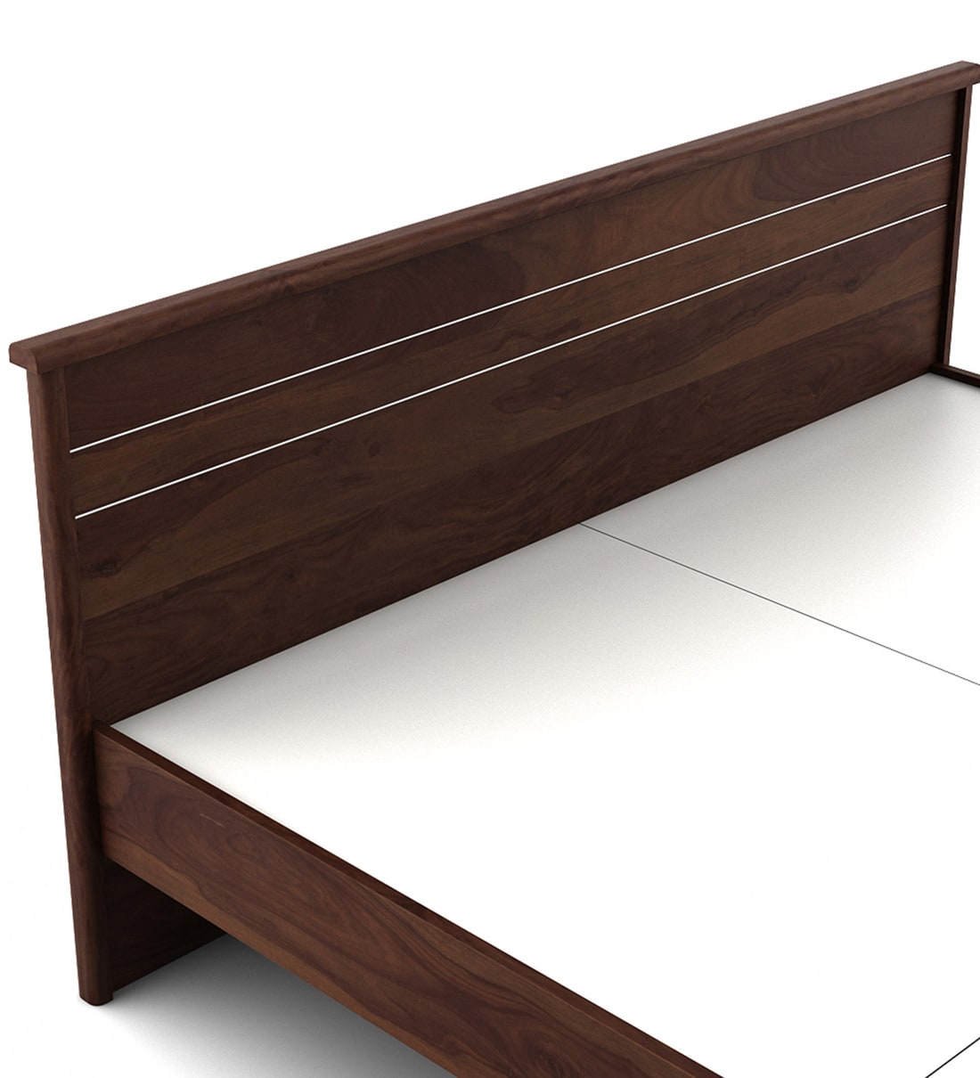 Buy Kosmo Carnival Queen Size Bed in Melamine Finish by Spacewood ...