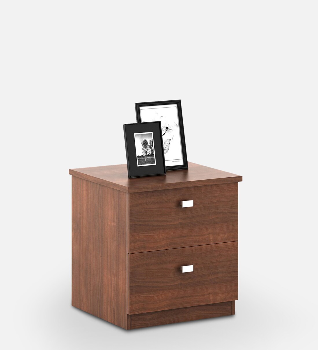 Buy Kosmo Premium Bedside Table in Walnut Rigato Woodpore Melamine ...