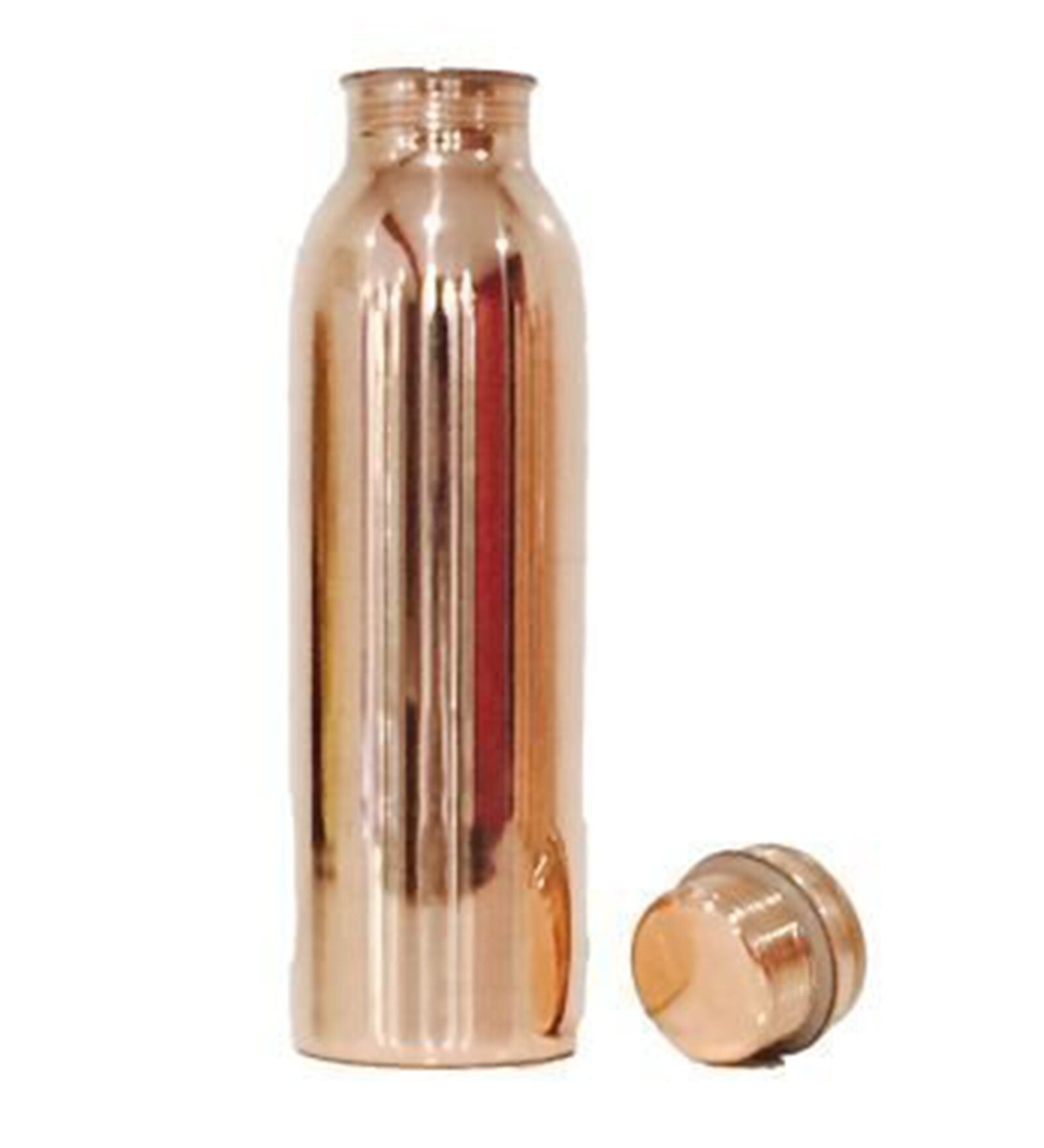 Buy Koko Handmade 100% Pure Copper Thermos Water Bottle with Lid for ...