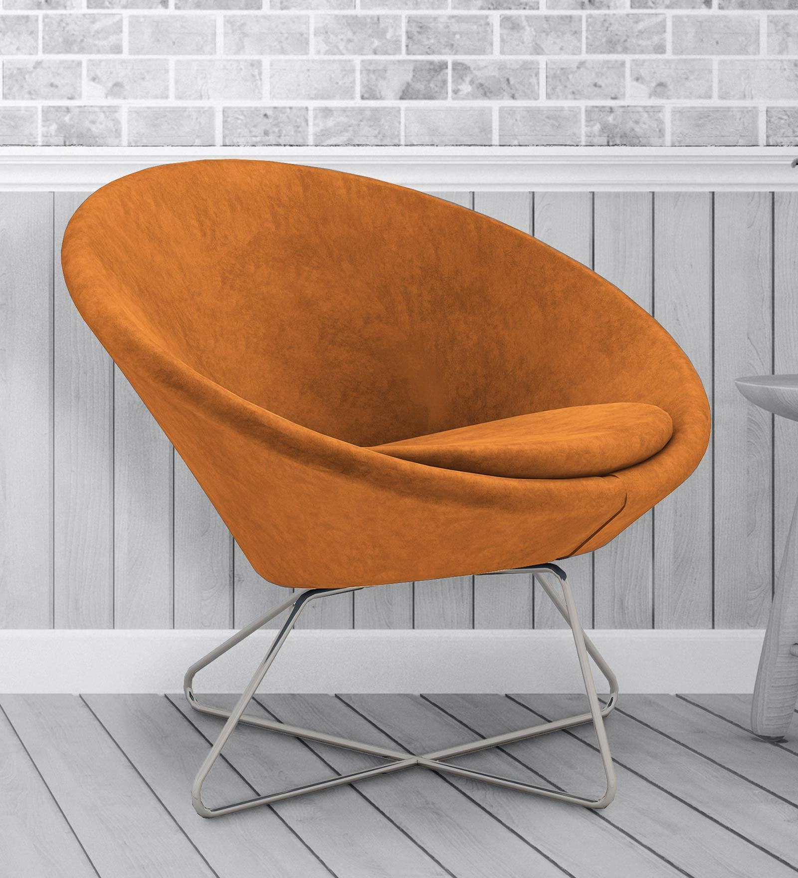 Buy Konic Tub Lounge Chair in Sunburst Yellow Colour at 48% OFF by ...