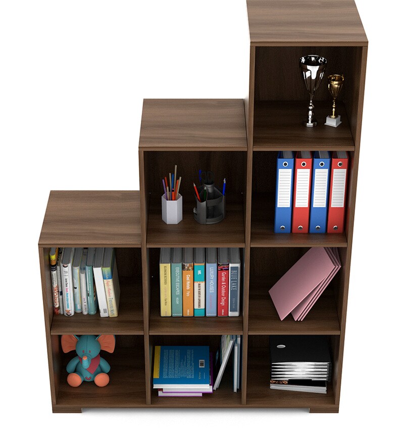 Buy Kosmo Book Shelf in Glossy Vermount Finish by Spacewood Online ...