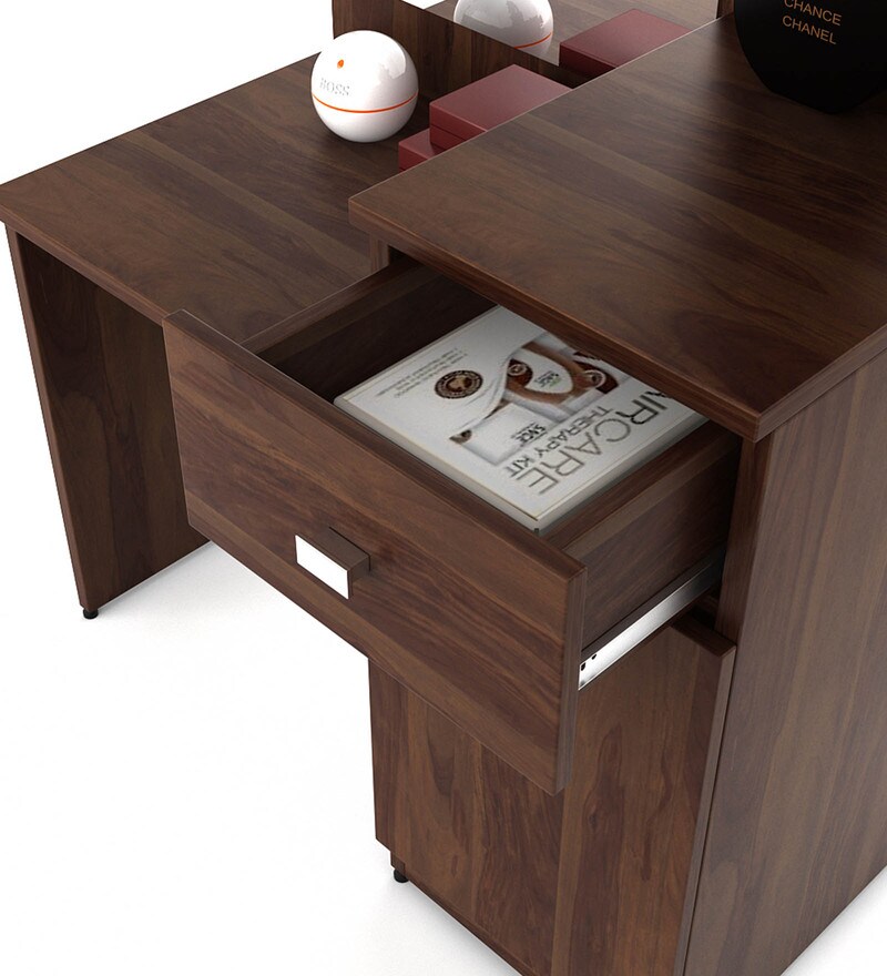 Buy Kosmo Premium Dressing Unit in Sheesham Woodpore Finish by ...