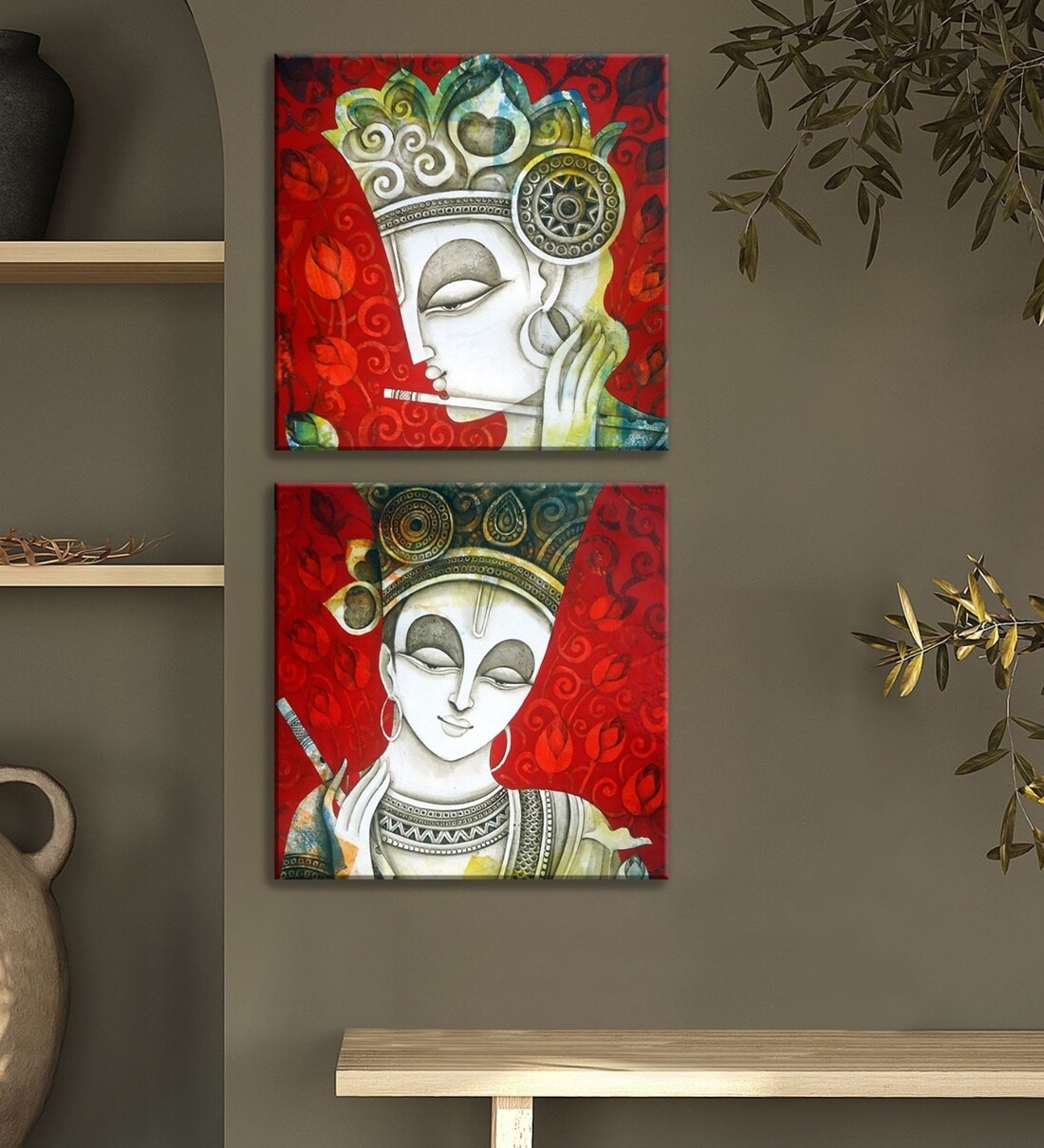 buy-krishna-multicolour-synthetic-wood-framed-canvas-art-prints-at-29