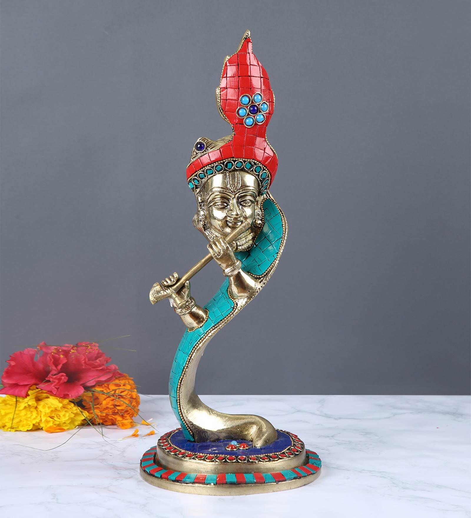 Buy Krishna Floating Colorful Statue at 36% OFF by Aapno Rajasthan ...