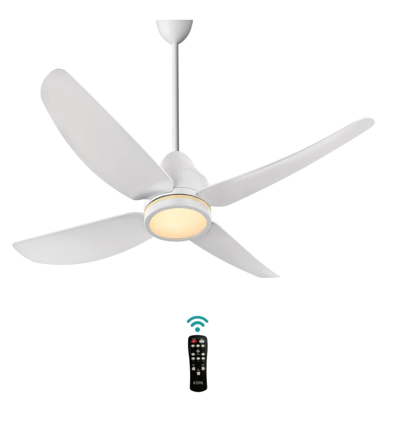 Buy KUHL Stylish Luxus C14 BLDC Technology Fan (White) at 36% OFF by ...