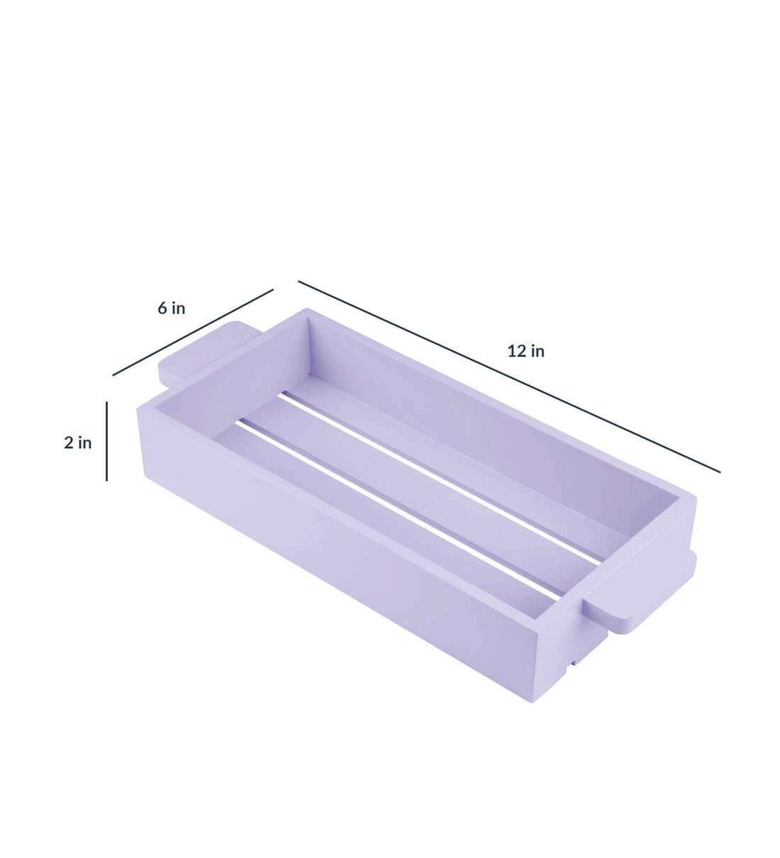 Buy Lavender Purple MDF Desk Organizer Tray by Sattva Crafts Online ...