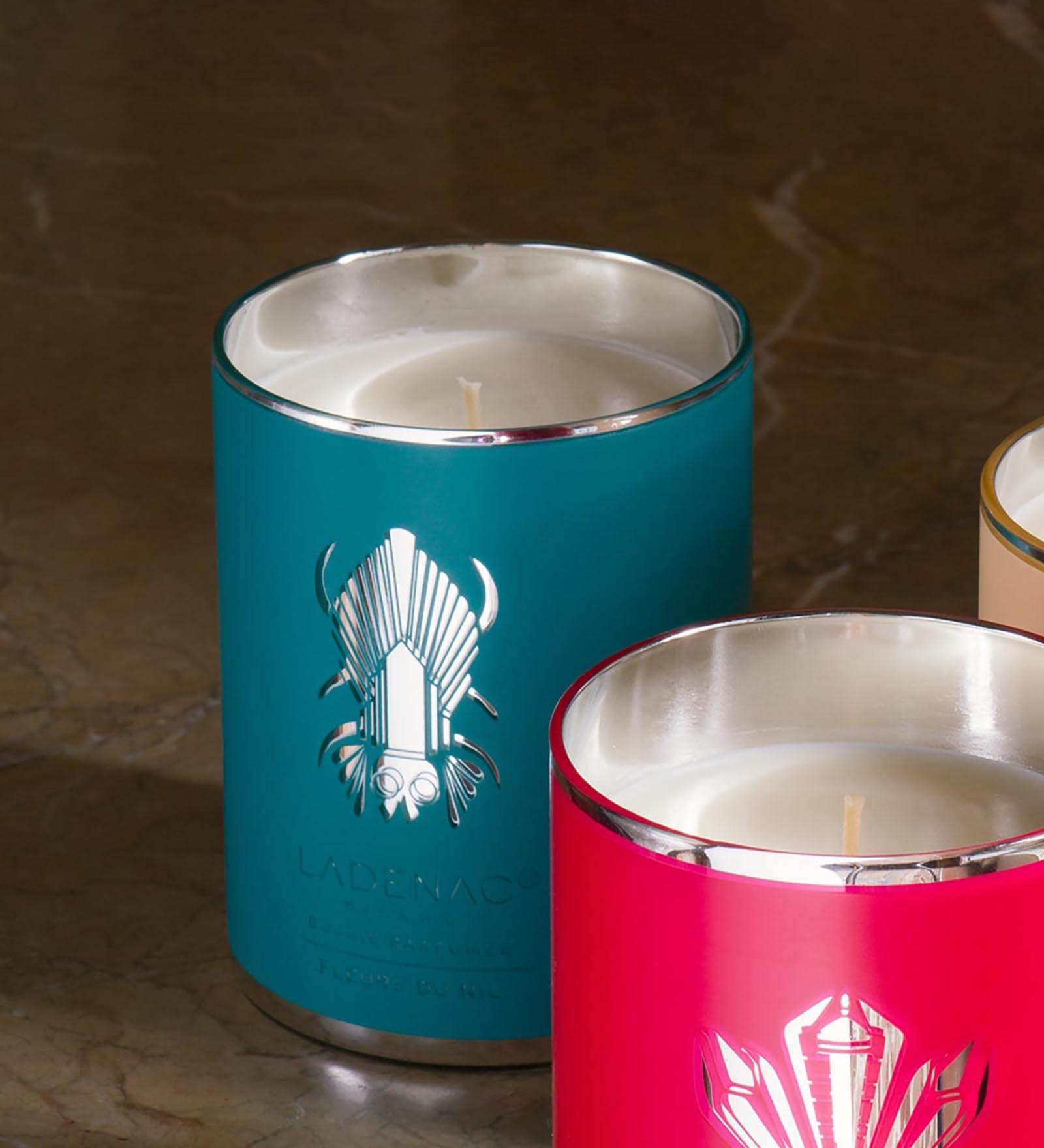 Buy Ladenac Blue Wax Scented Candle at 20% OFF by Home4U | Pepperfry