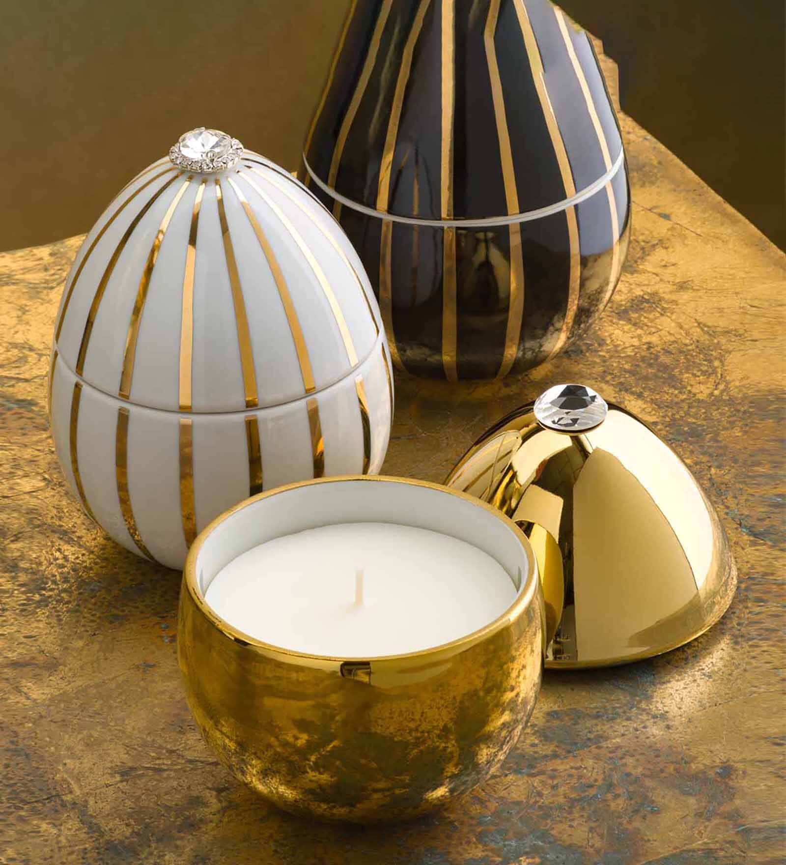 Buy Ladenac Gold Wax Candle at 20% OFF by Home4U | Pepperfry