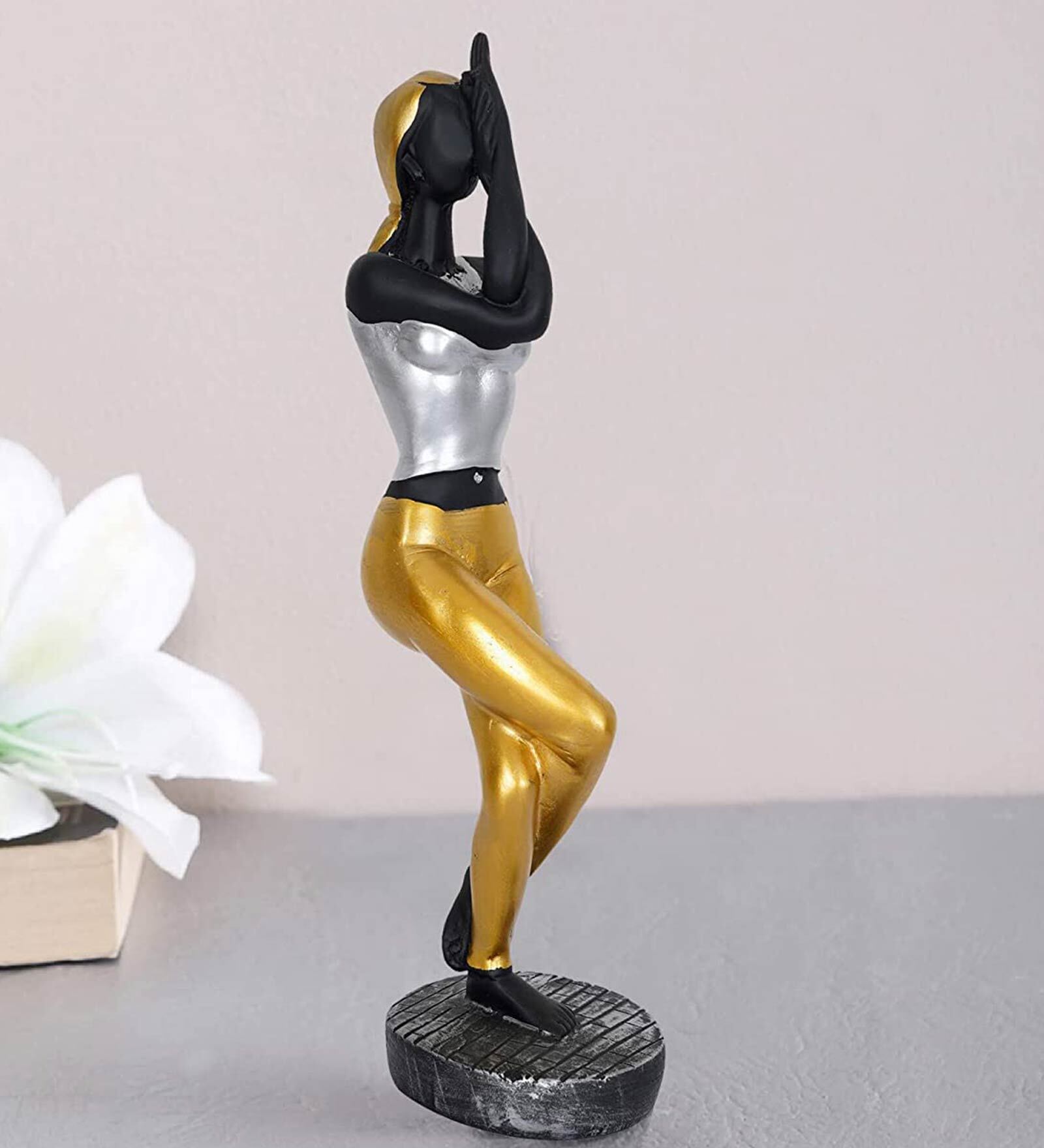 Buy Lady Polyresin Human Figurine at 21% OFF by Kunti Craft | Pepperfry