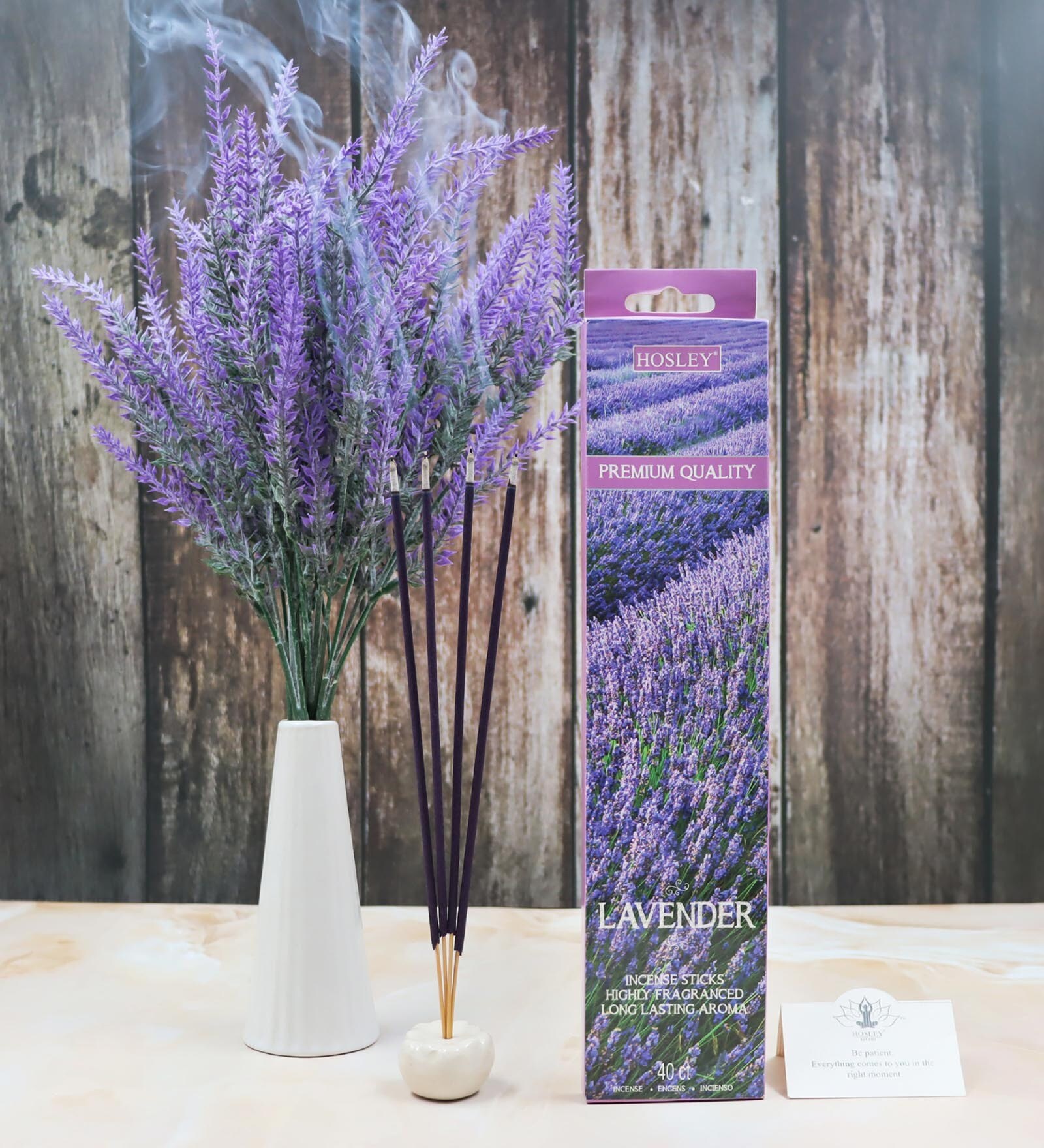 Buy Lavender Fields Natural Purple Bamboo 240 Incense Sticks at 40% OFF ...