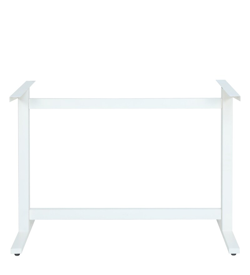 Buy Lara Study Table in White & Oakwood Finish by Atmosphere Online ...