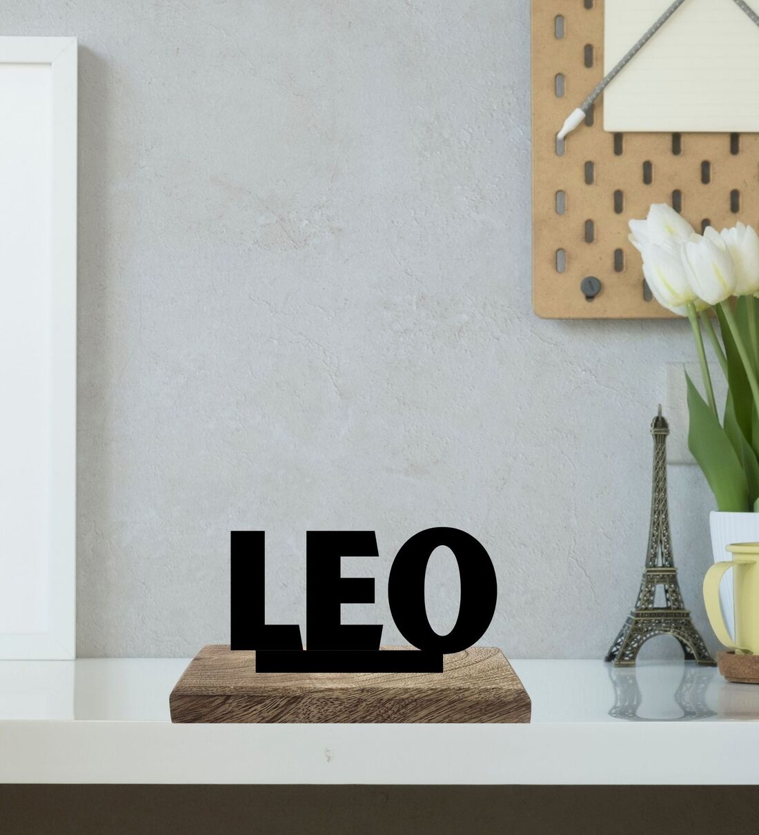 Buy Leo Black Mango Wood & Iron Showpiece at 7% OFF by Elysian Dekor ...