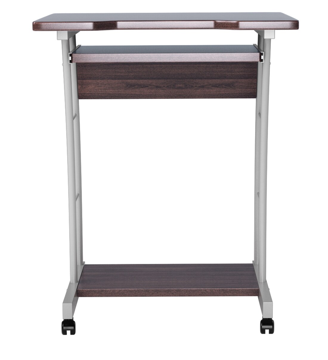 Buy Leo Computer Table in Walnut Finish Online - Computer Tables ...
